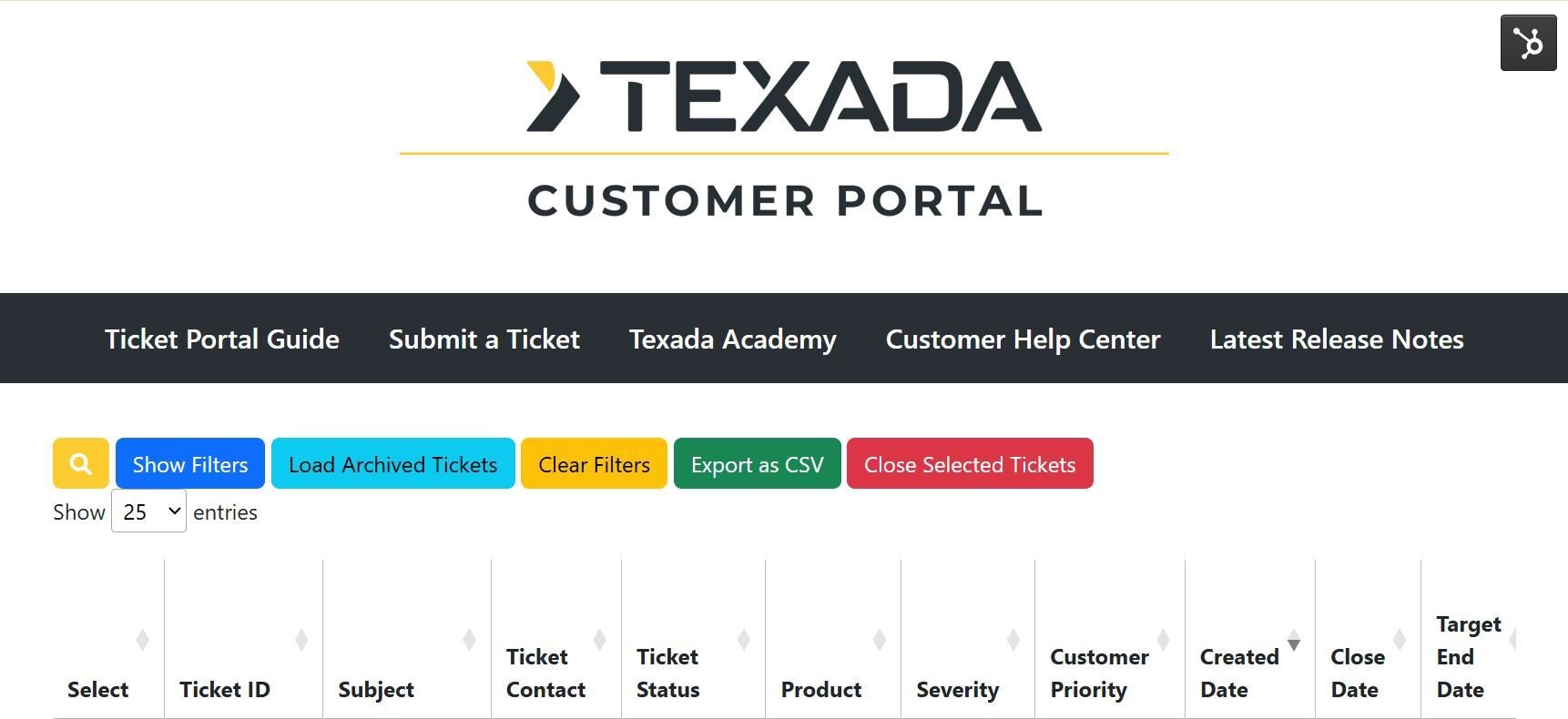 Texada Customer Center